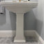 Signature Hardware Key WestPorcelain Pedestal Sink & Reviews | Wayfair